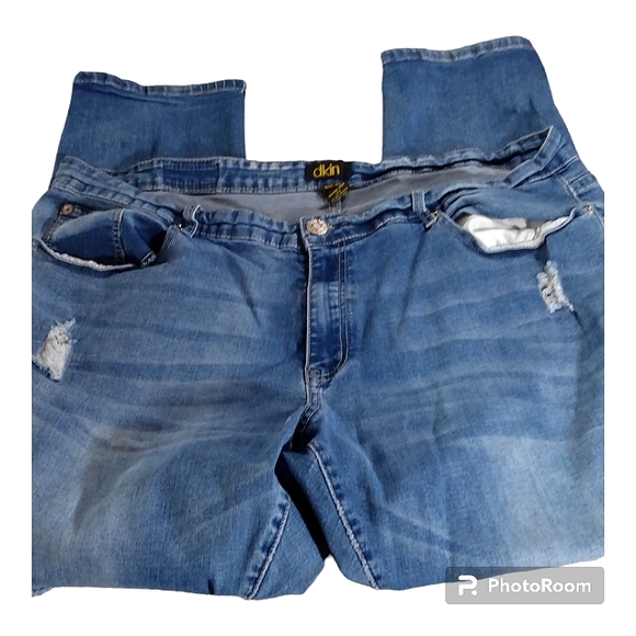 Dkin | Jeans | Dkin Distressed Jeans 24w | Poshmark